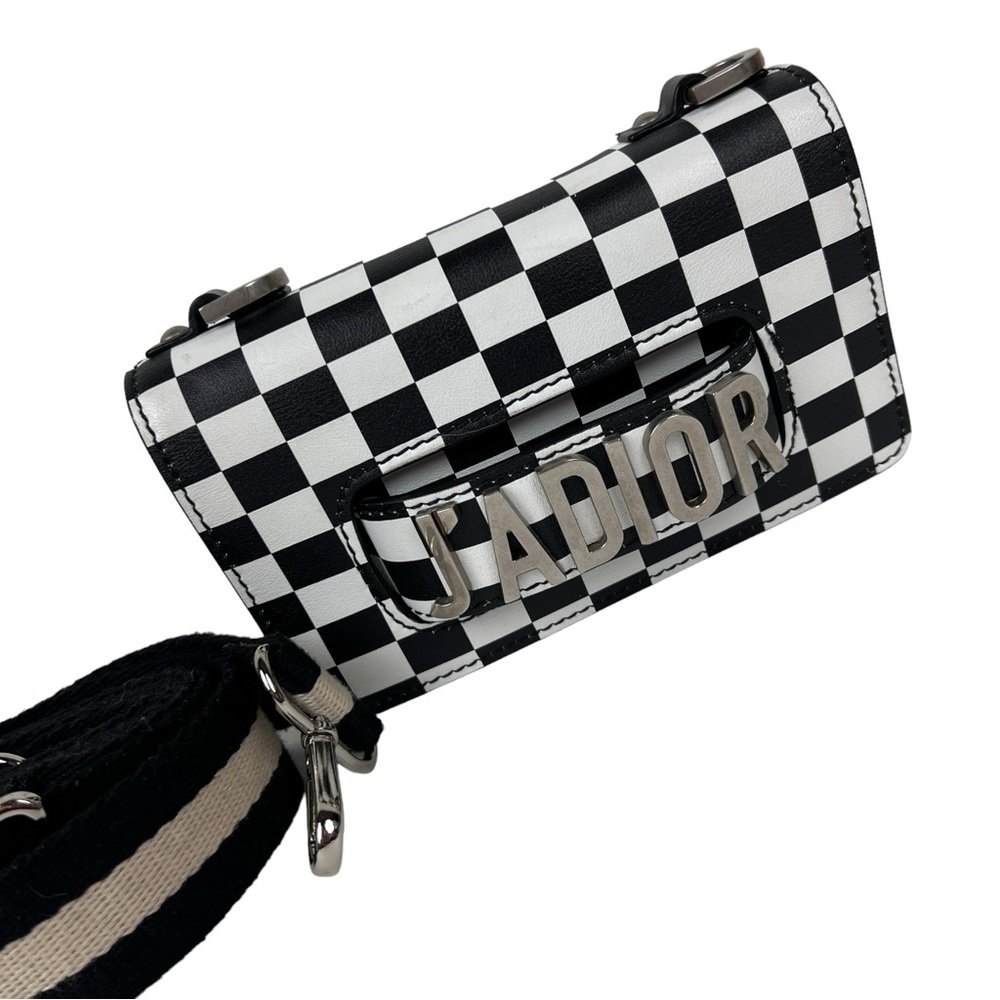 Christian Dior J’adior Check Black White Checkered Fl… - Gem